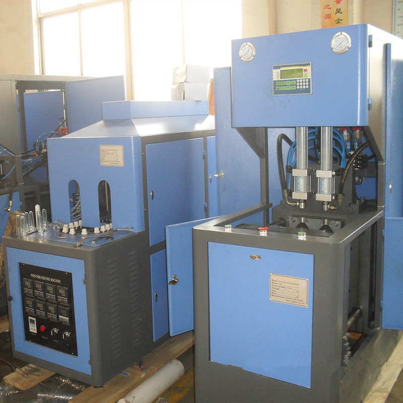 Semi Auto Bottle Molding Machine PET PP PE Plastic Injection Machine 0. ...